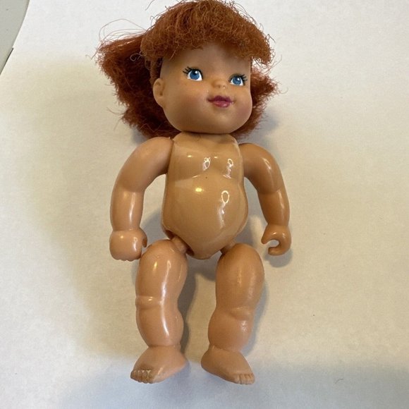 M.I.I | Toys | Vintage 3 Red Hair Blue Eyes Baby Doll 996 Mii Doll ...